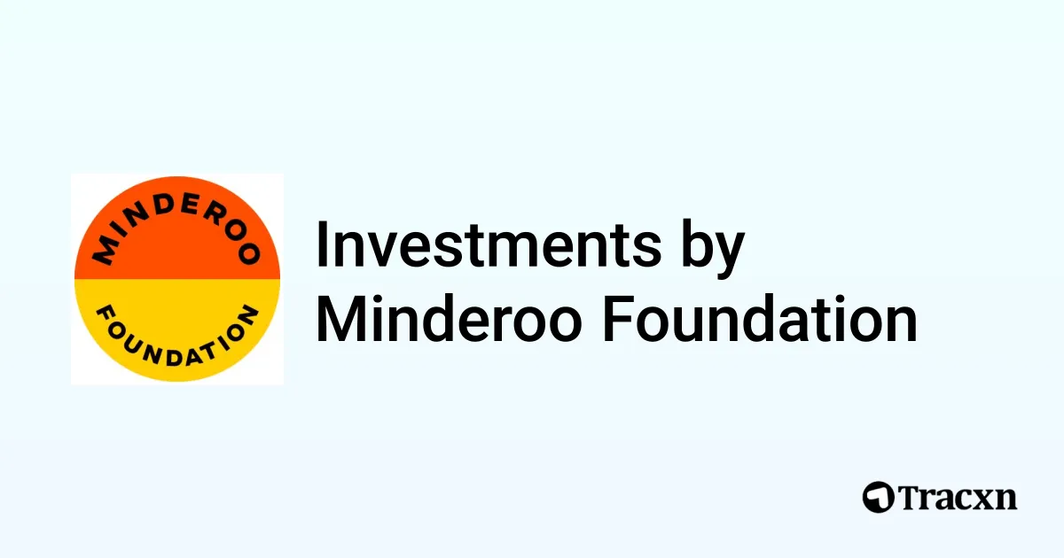 List of Investments by Minderoo Foundation (Jan, 2026) - Tracxn