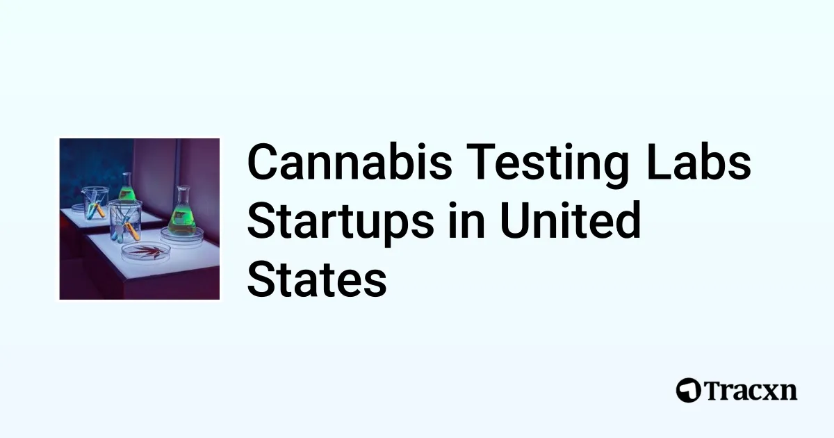 Top startups in Cannabis Testing Labs in United States (Aug, 2025) - Tracxn