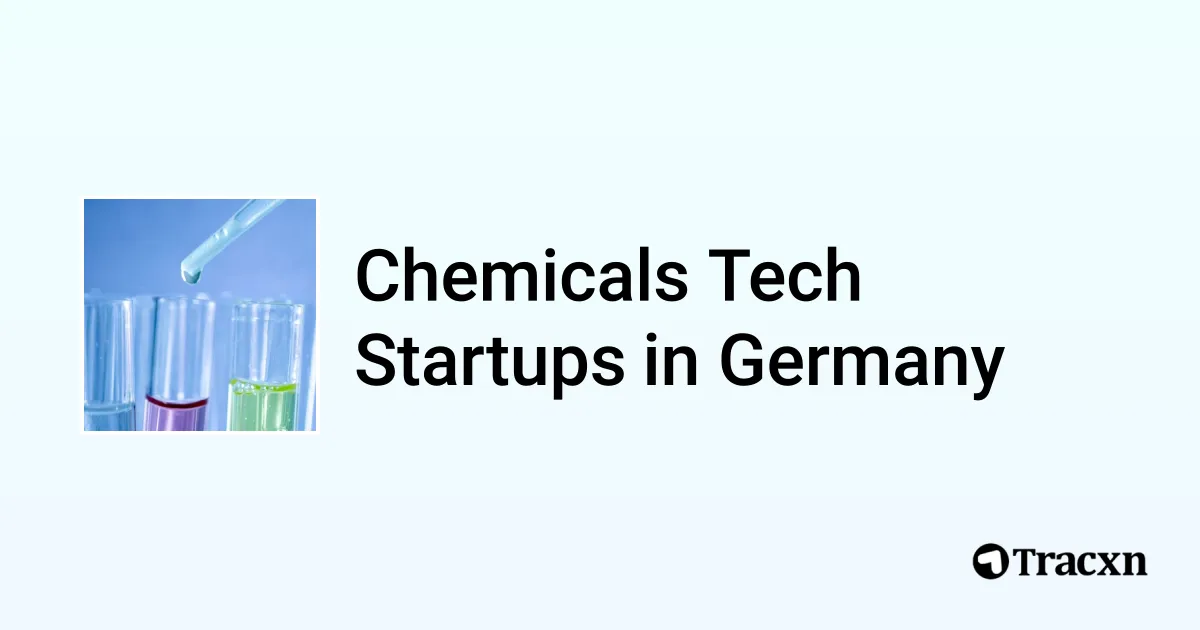 Top startups in Chemicals Tech in Germany (Jan, 2026) - Tracxn