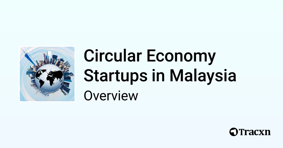 Circular Economy in Malaysia - 2025 Market & Investments Trends - Tracxn