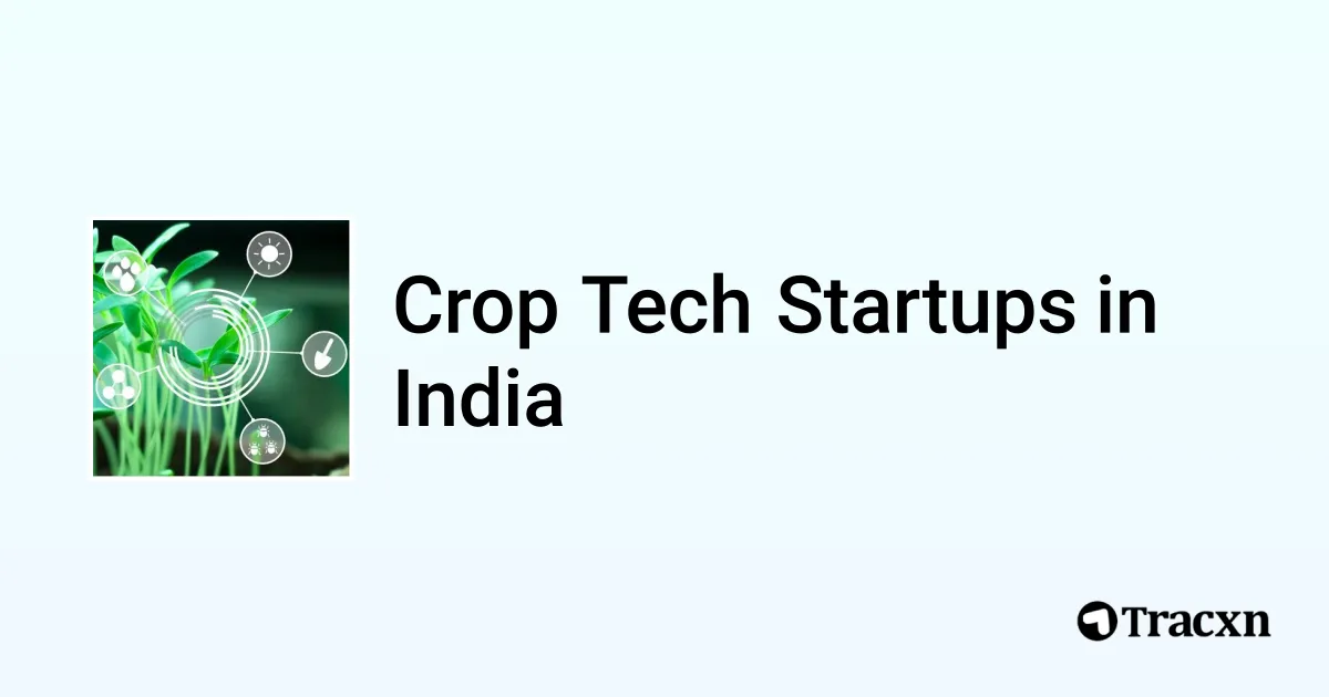 Top startups in Crop Tech in India (Oct, 2025) - Tracxn