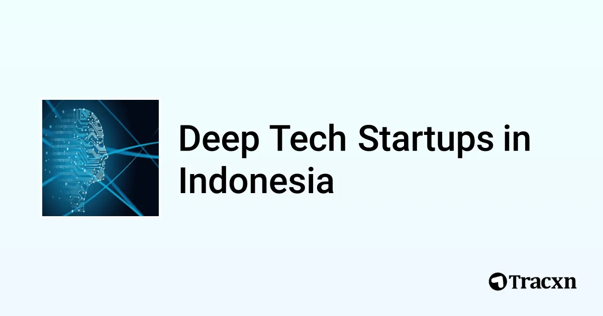 Top startups in Deep Tech in Indonesia (Oct, 2025) - Tracxn