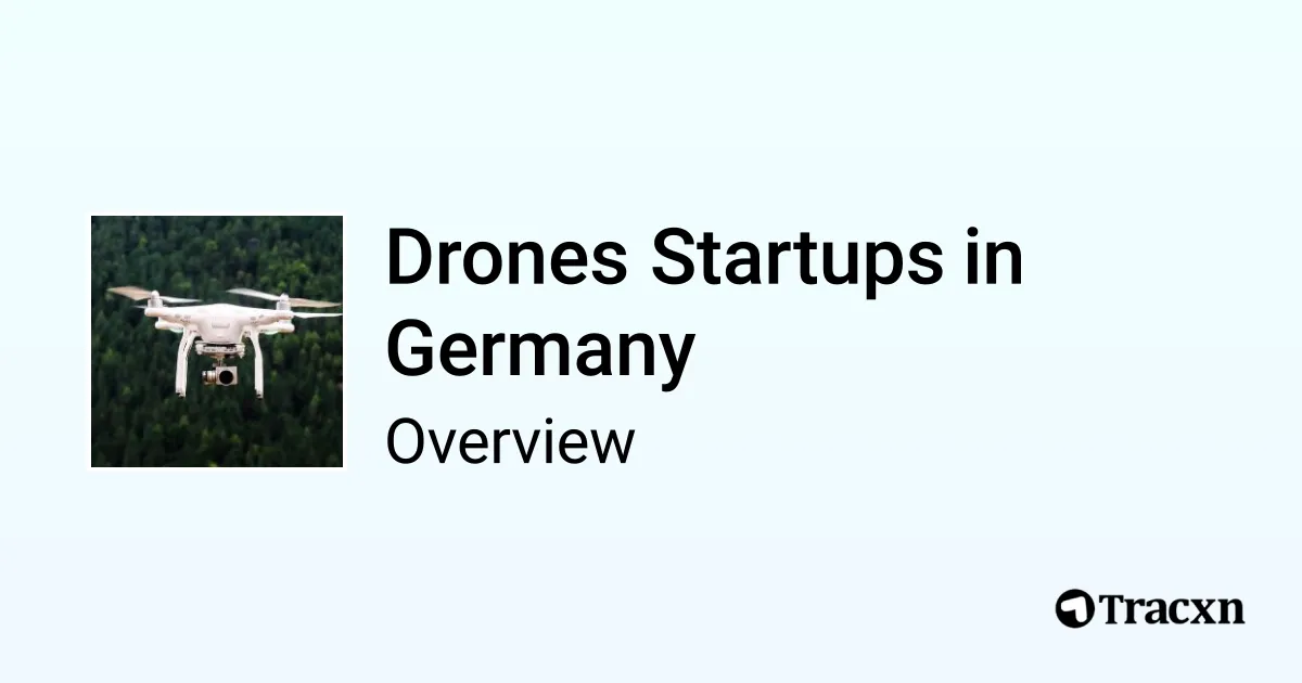 Drones in Germany - 2025 Market & Investments Trends - Tracxn