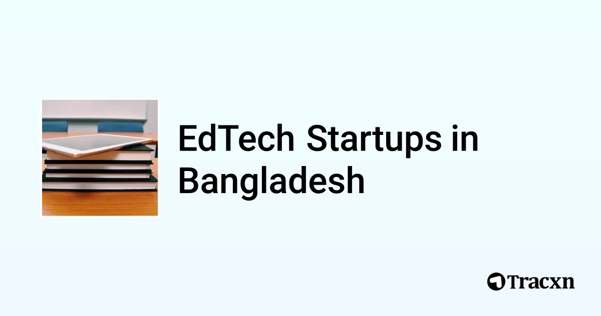 Top startups in EdTech in Bangladesh (Sep, 2025) - Tracxn