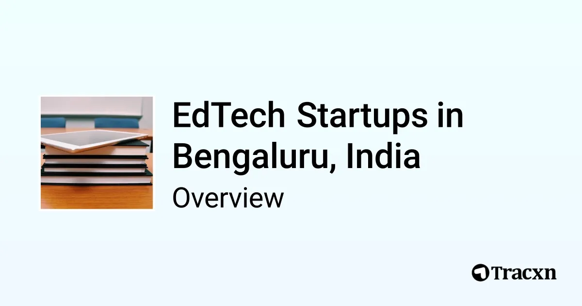 EdTech in Bengaluru, India - 2025 Market & Investments Trends - Tracxn