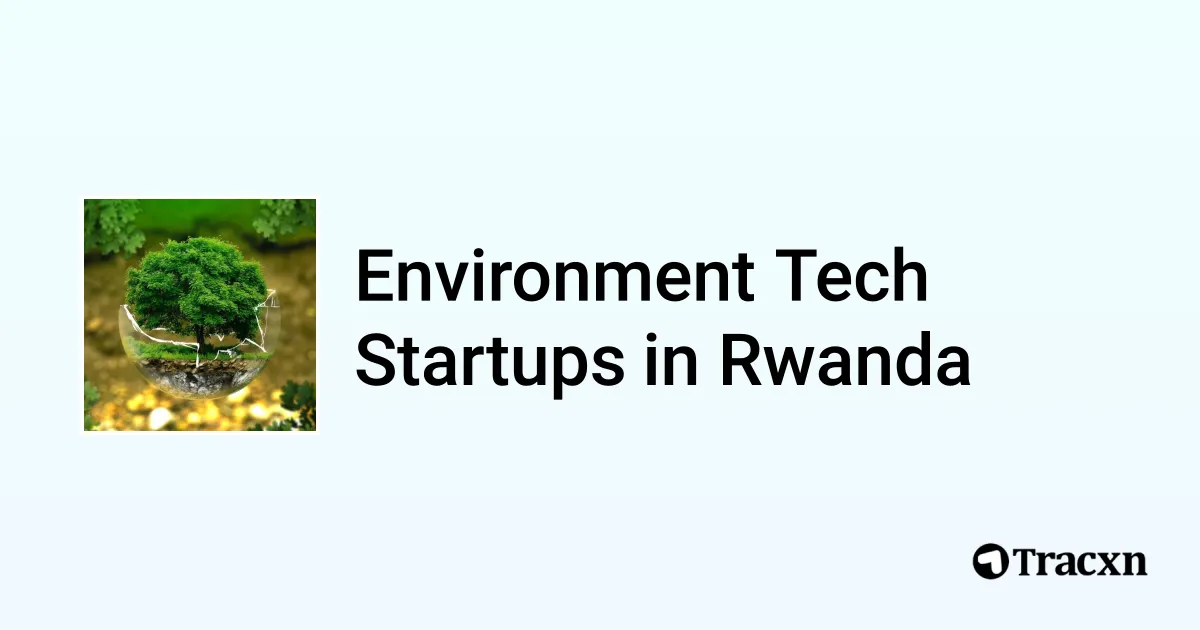 Top startups in Environment Tech in Rwanda (Oct, 2025) - Tracxn