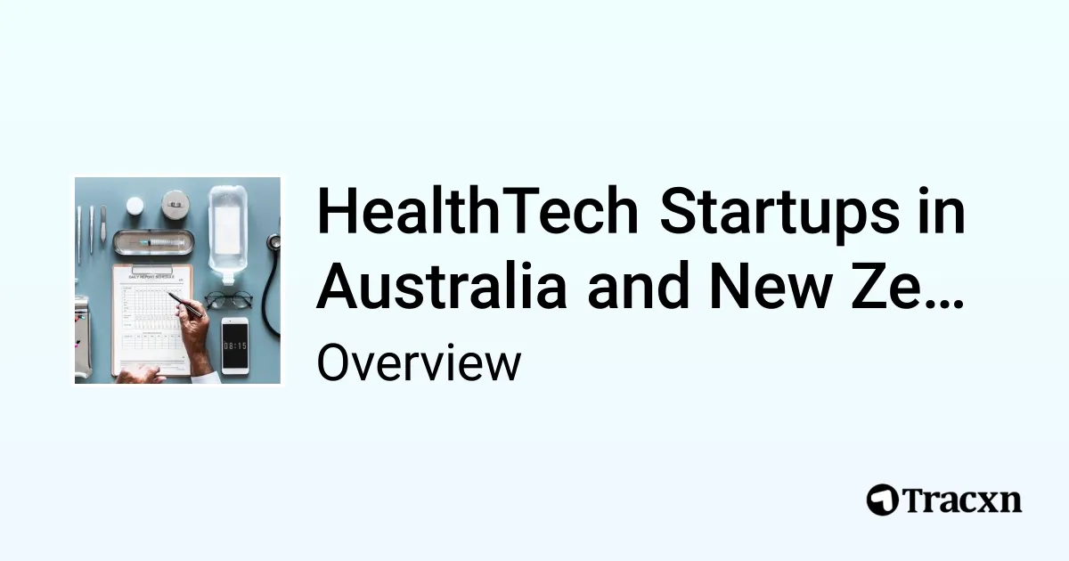 HealthTech in Australia and New Zealand - 2025 Market & Investments ...