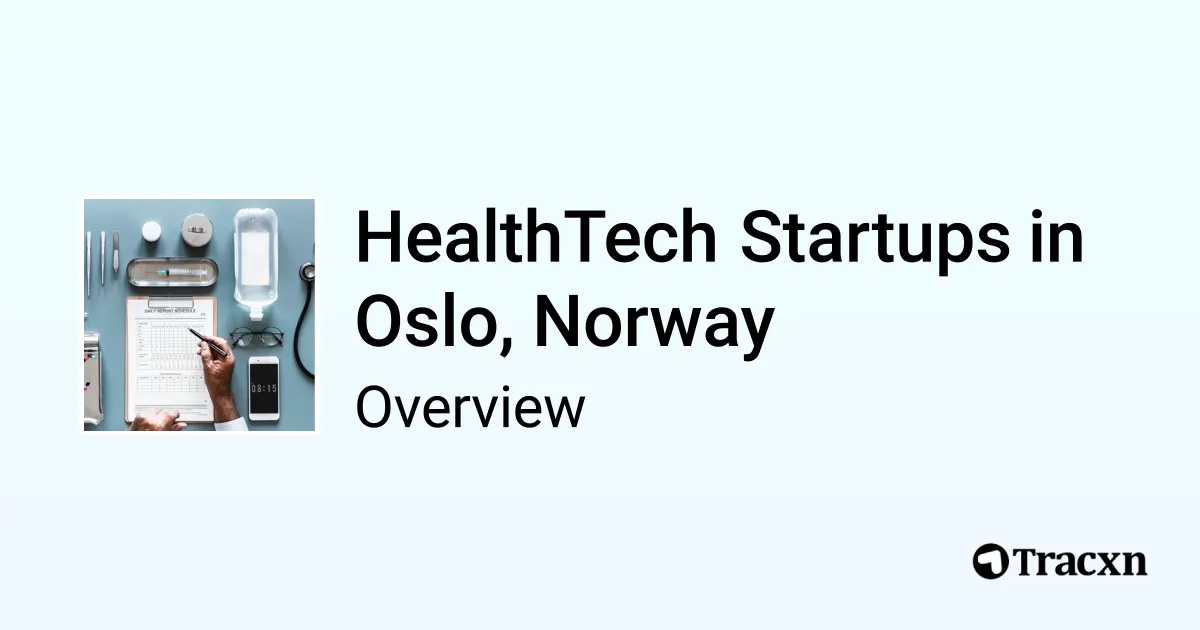 HealthTech in Oslo, Norway - 2025 Market & Investments Trends - Tracxn