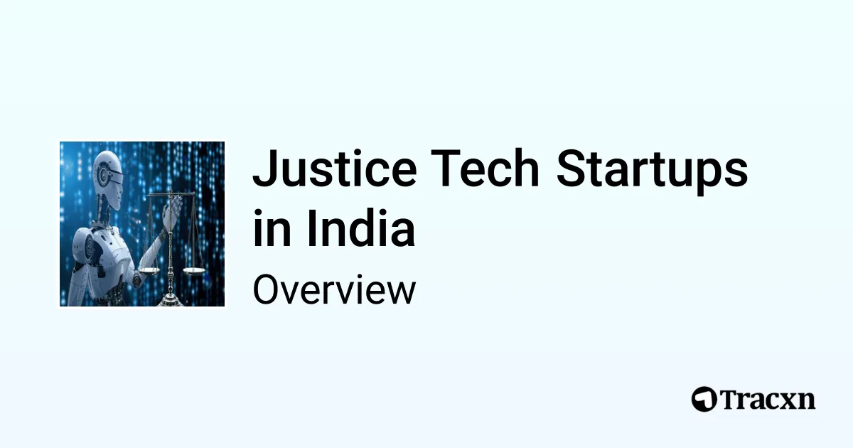Justice Tech in India - 2025 Market & Investments Trends - Tracxn