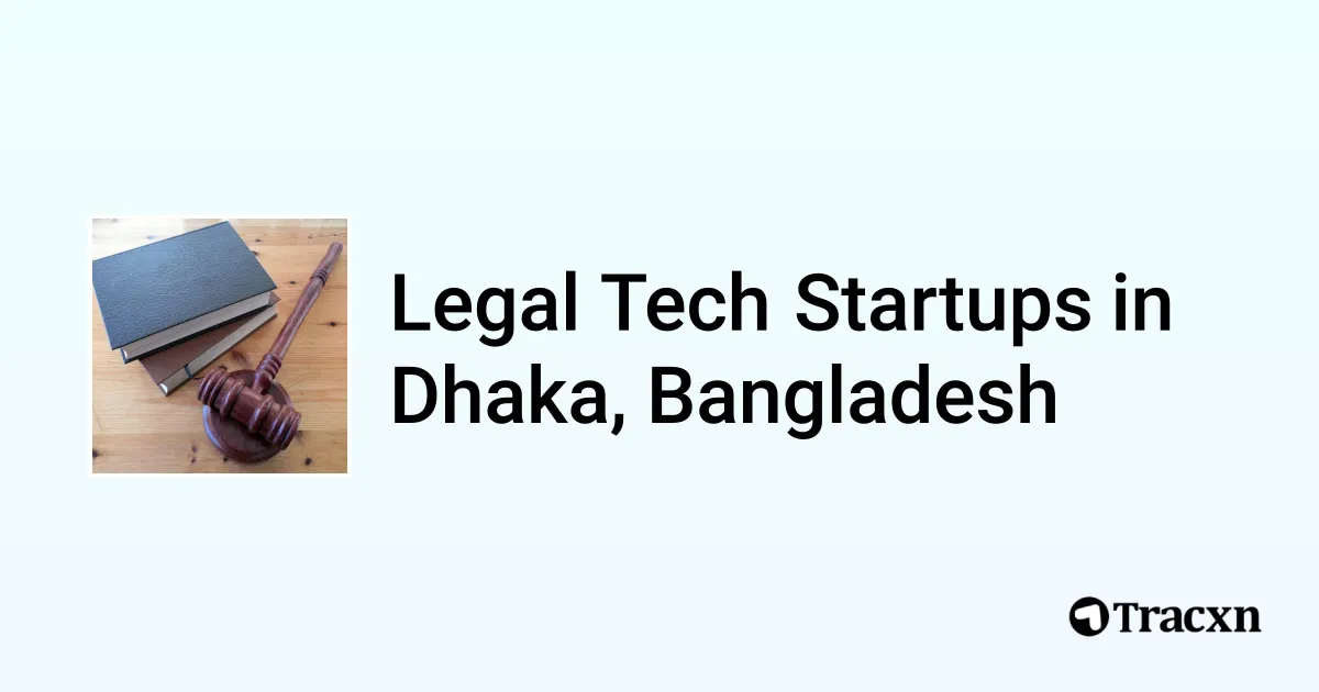 Top startups in Legal Tech in Dhaka, Bangladesh (Jul, 2025) - Tracxn