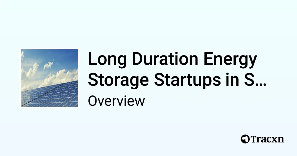 An overview of Long Duration Energy Storage startups in Switzerland ...