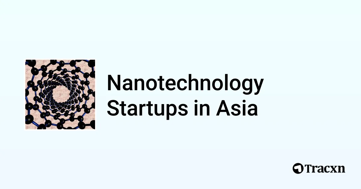 Top startups in Nanotechnology in Asia (Oct, 2025) - Tracxn