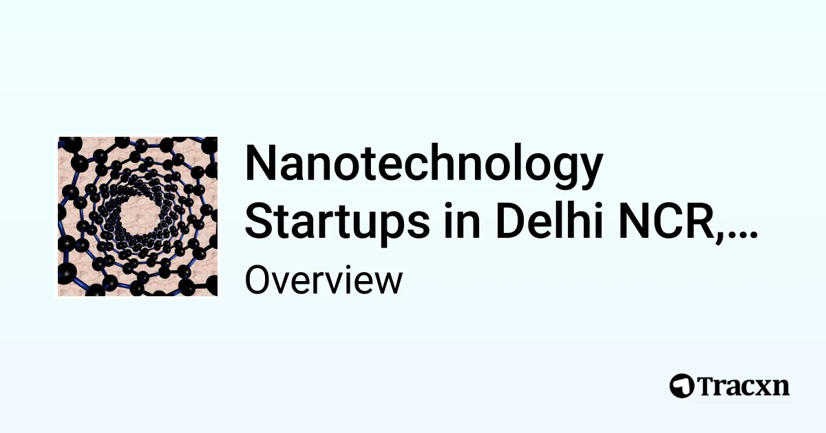 Nanotechnology in Delhi NCR, India - 2025 Market & Investments Trends ...
