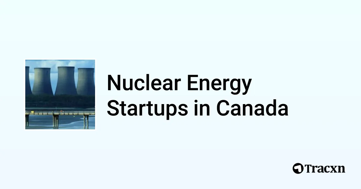 Top startups in Nuclear Energy in Canada (Dec, 2025) - Tracxn