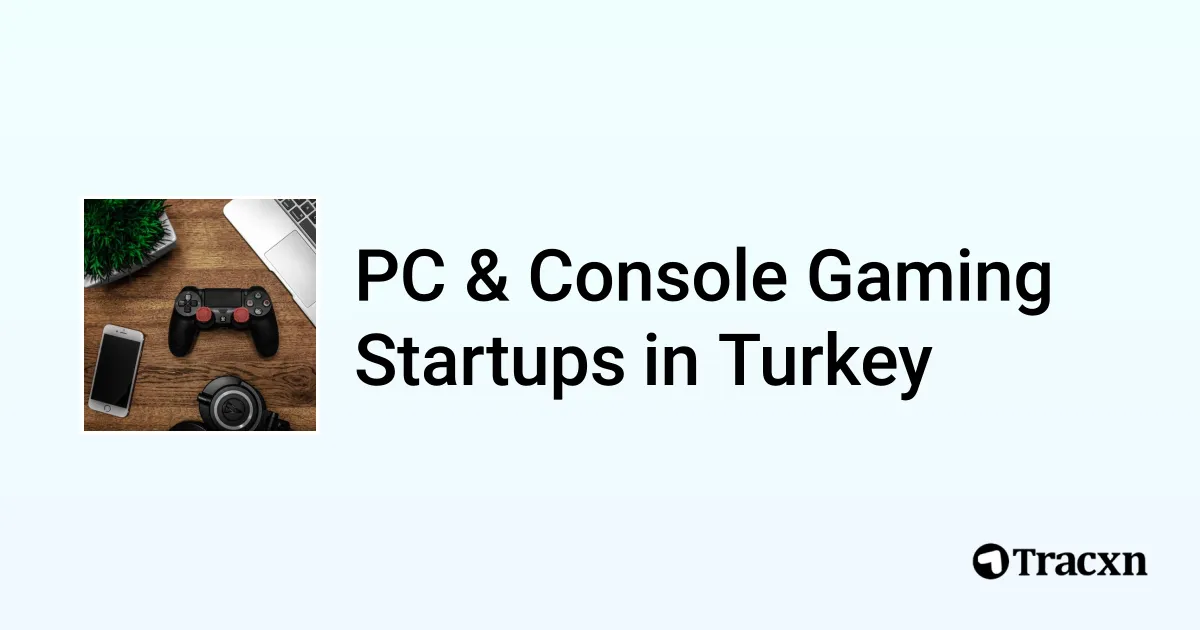 Top 5 startups in PC & Console Gaming in Turkey in Nov, 2024 - Tracxn