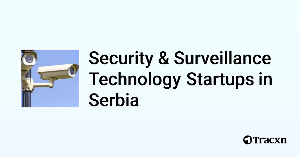 Top 5 startups in Security & Surveillance Technology in Serbia in Jan ...
