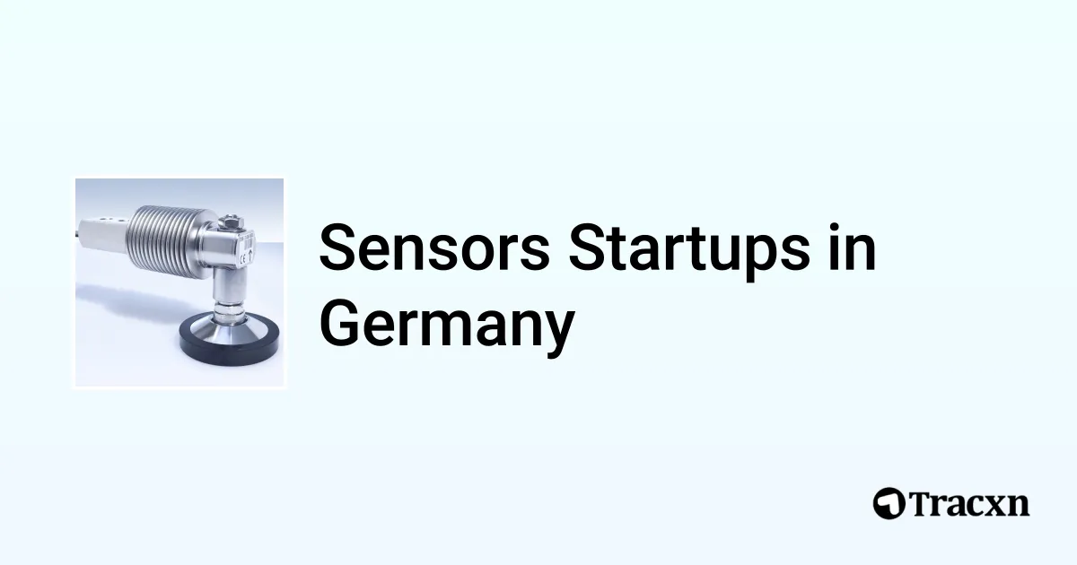 Top startups in Sensors in Germany (Oct, 2025) - Tracxn