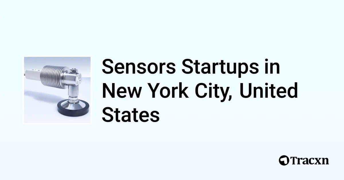 Top startups in Sensors in New York City, United States (Oct, 2025 ...