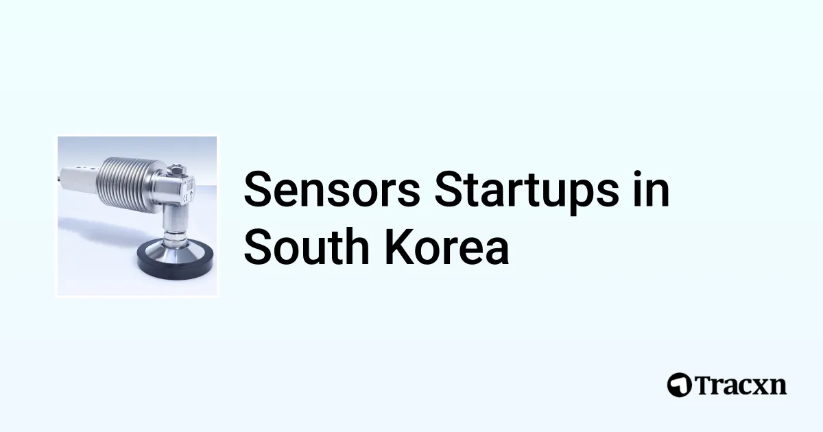 Top startups in Sensors in South Korea (Oct, 2025) - Tracxn