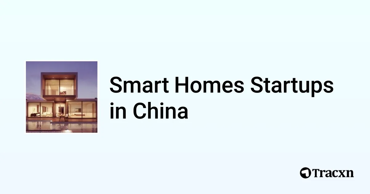Top startups in Smart Homes in China (Oct, 2025) - Tracxn