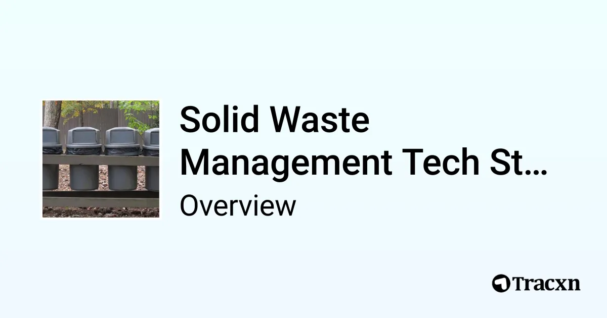 Solid Waste Management Tech in Stockholm, Sweden - 2026 Market ...