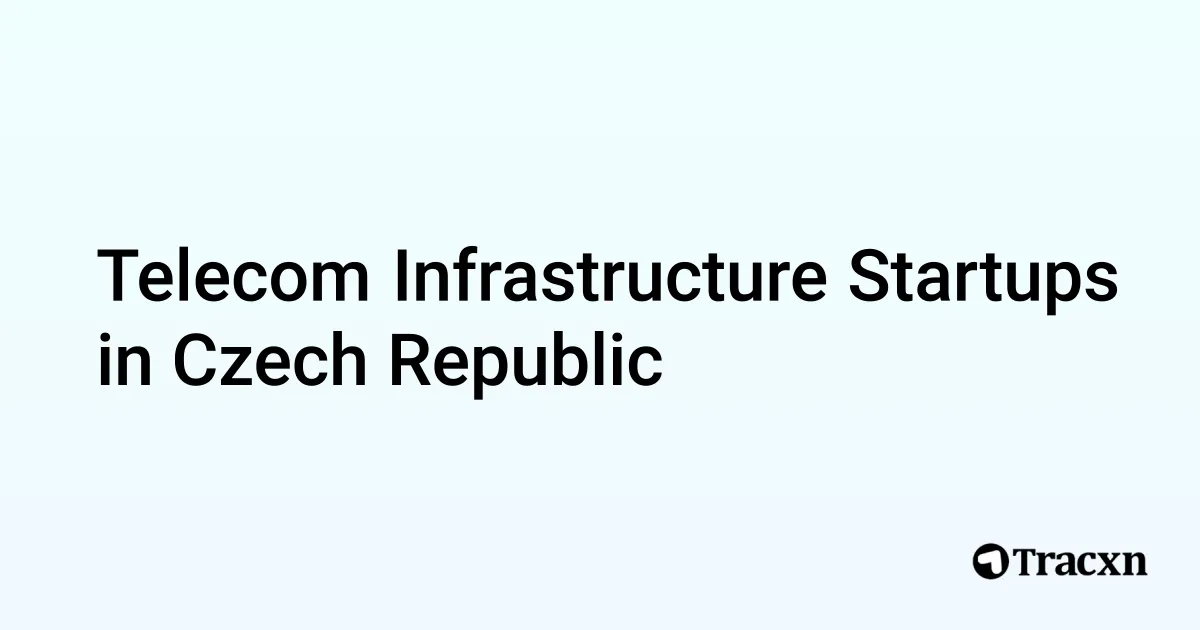 Top startups in Telecom Infrastructure in Czech Republic (Oct, 2025 ...