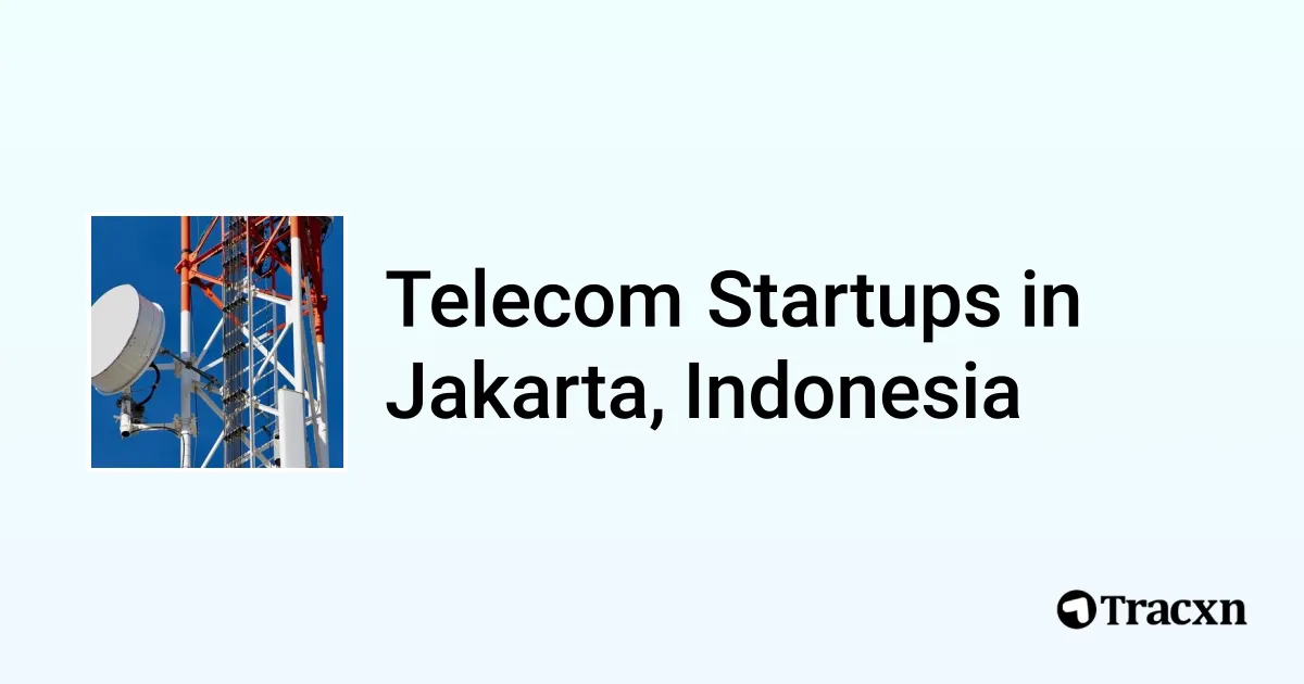 Top startups in Telecom in Jakarta, Indonesia (Jul, 2025) - Tracxn