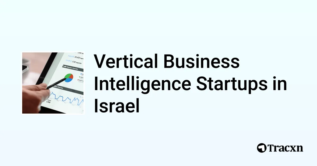 Top startups in Vertical Business Intelligence in Israel (Oct, 2025 ...