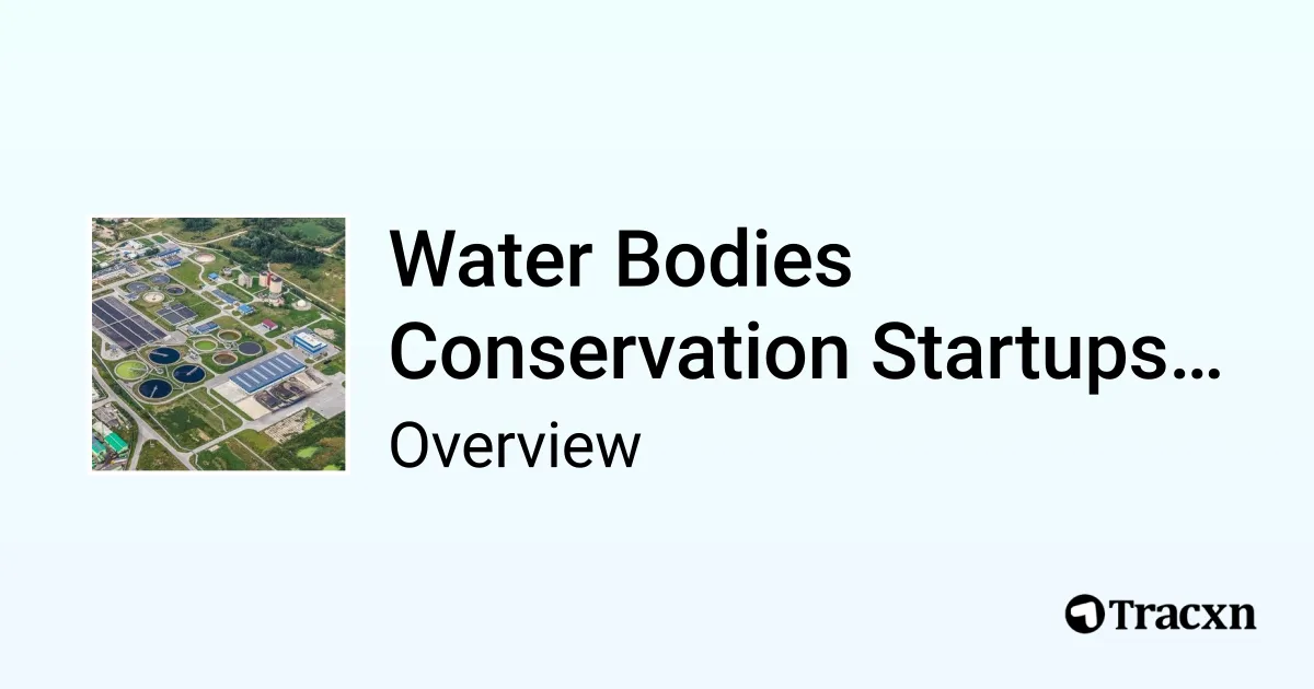 An overview of Water Bodies Conservation startups in South Asia - Tracxn