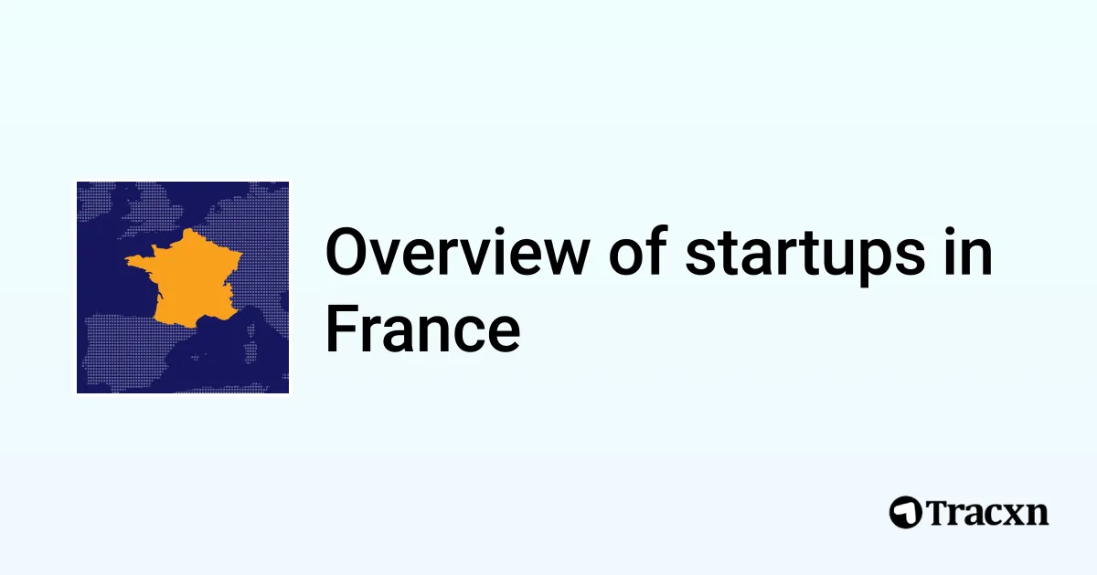 Startups in France - 2026 Latest Funding Rounds, Trends and News - Tracxn