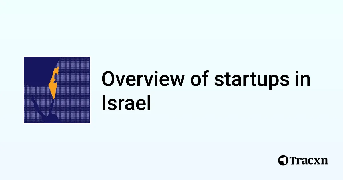 Startups in Israel - 2025 Latest Funding Rounds, Trends and News - Tracxn