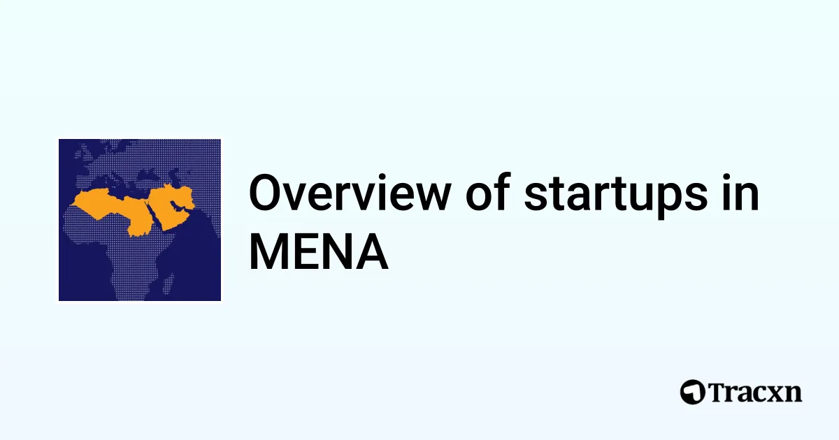 Startups in MENA - 2026 Latest Funding Rounds, Trends and News - Tracxn
