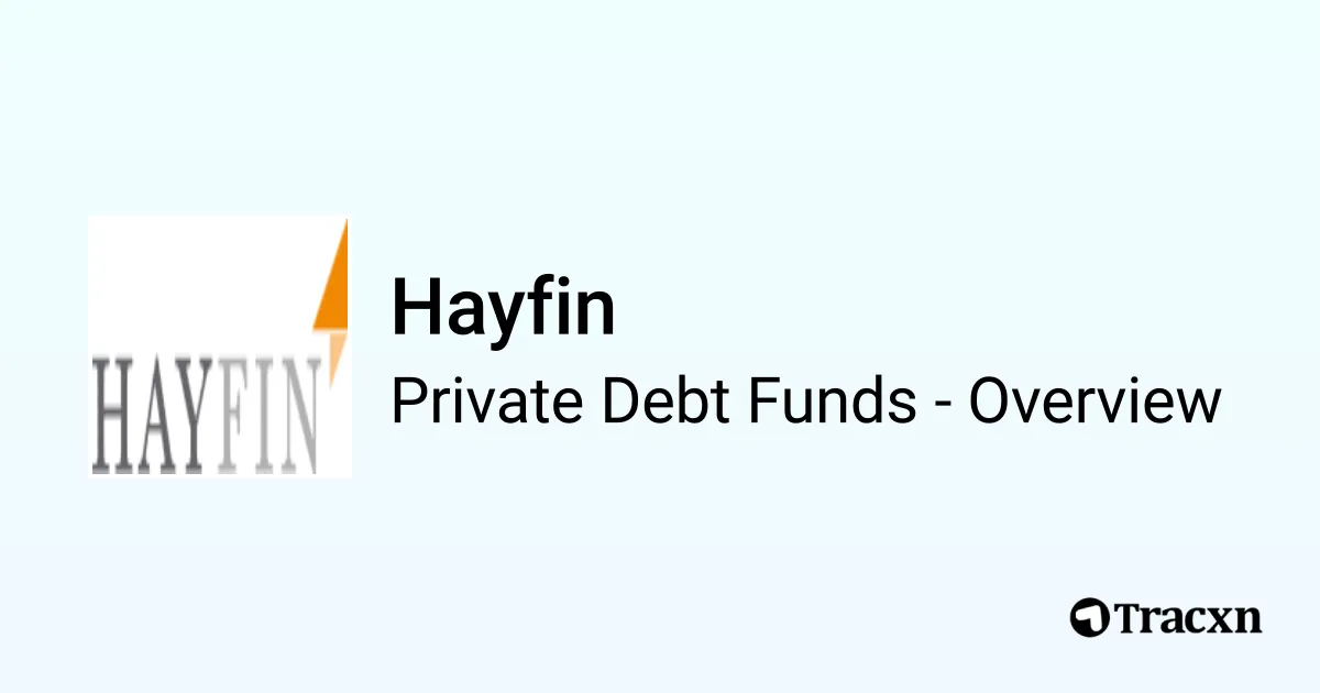 Hayfin - 2025 Investor Profile, Portfolio & Investment Trends - Tracxn