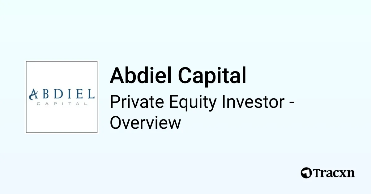Abdiel Capital - 2025 Investor Profile & Team - Tracxn
