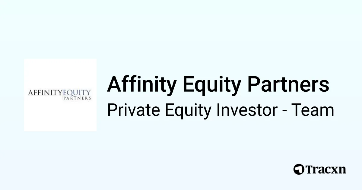 Affinity Equity Partners Logo SVCA ESG Committee | Singapore Venture