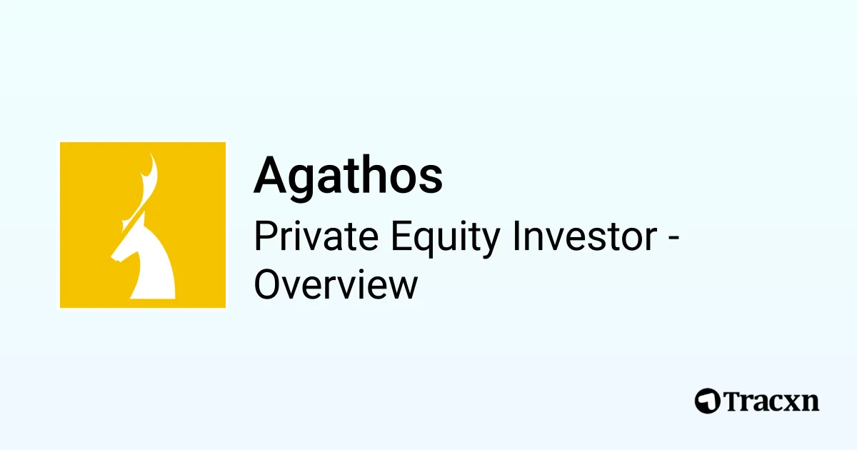 Agathos - 2025 Investor Profile, Portfolio, Team & Exits - Tracxn