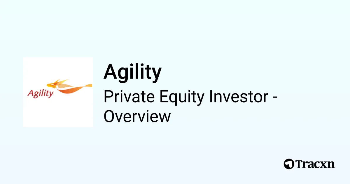 Agility - 2026 Investor Profile, Portfolio & Exits - Tracxn