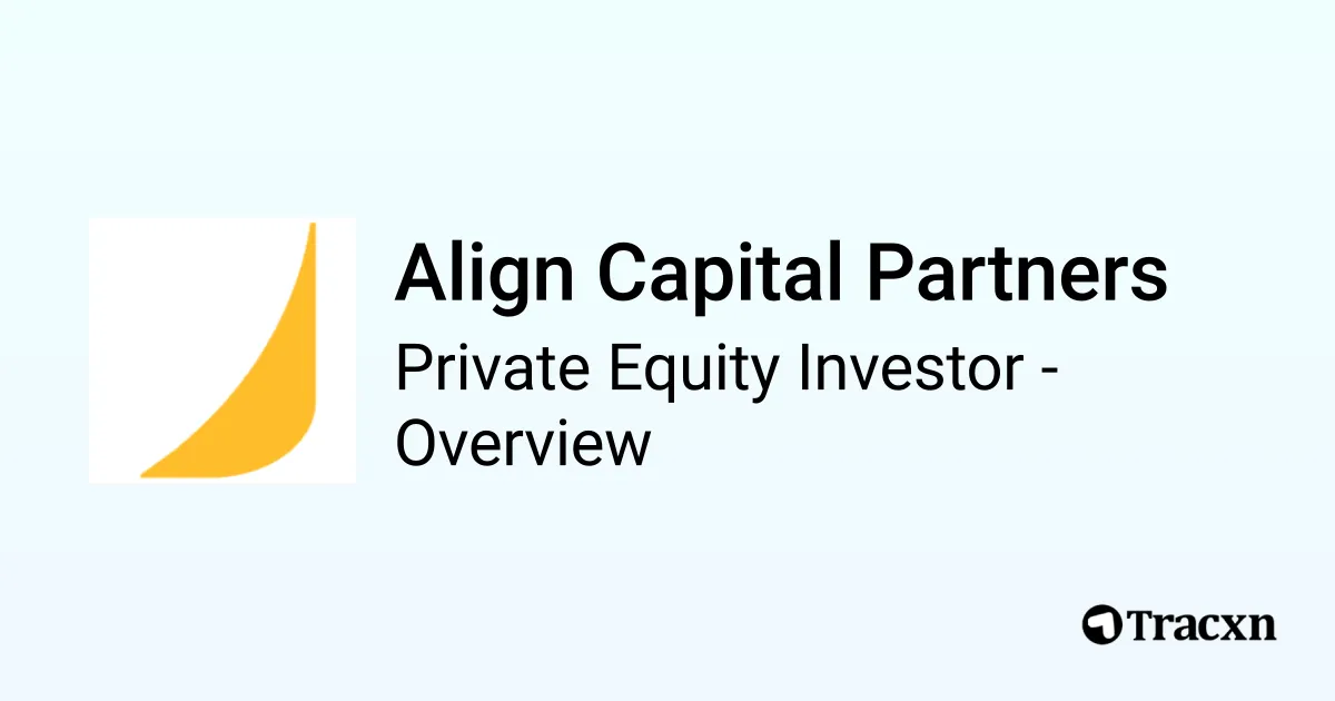 Align Capital Partners - 2025 Investor Profile, Portfolio, Team & Exits ...