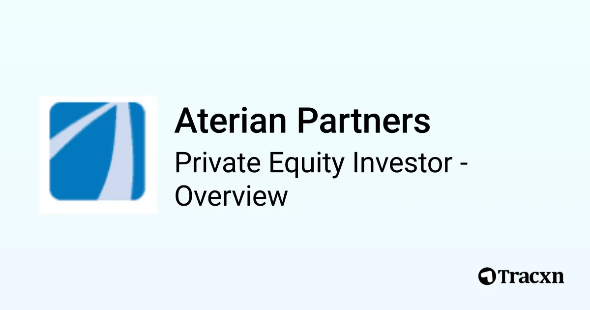 Aterian Partners - 2025 Investor Profile, Portfolio, Team & Exits - Tracxn