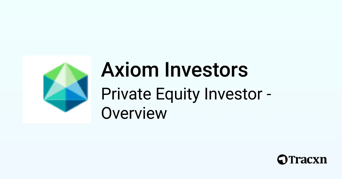 Axiom Investors - 2026 Investor Profile & Team - Tracxn