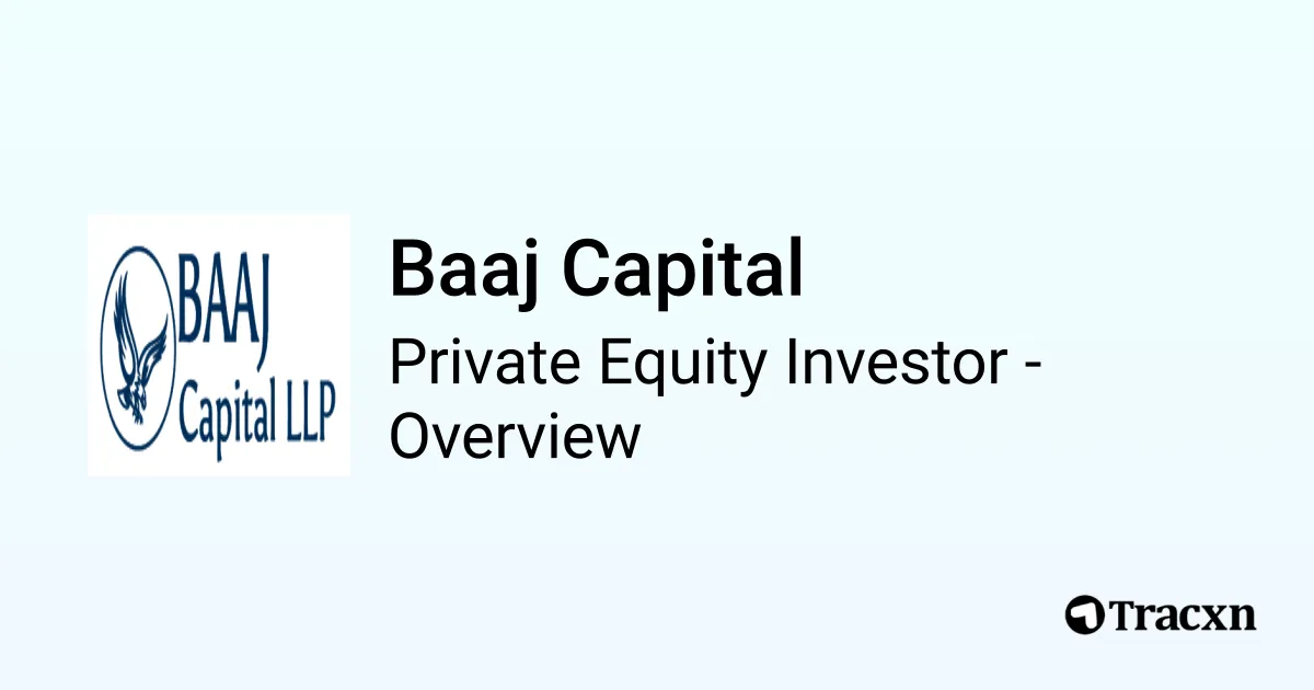 Baaj Capital - 2026 Investor Profile, Portfolio & Team - Tracxn