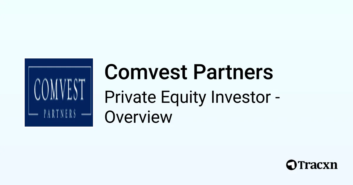 Comvest Partners - 2025 Investor Profile, Portfolio, Team & Exits - Tracxn