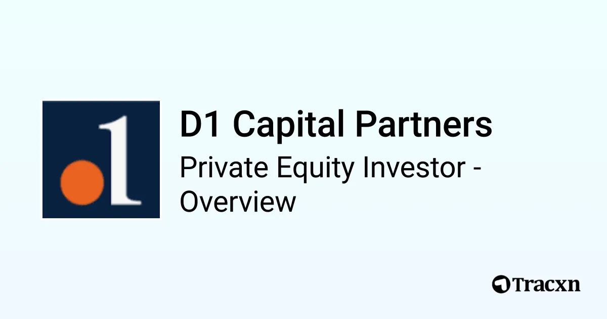 D1 Capital Partners - 2025 Investor Profile, Portfolio, Team & Exits ...