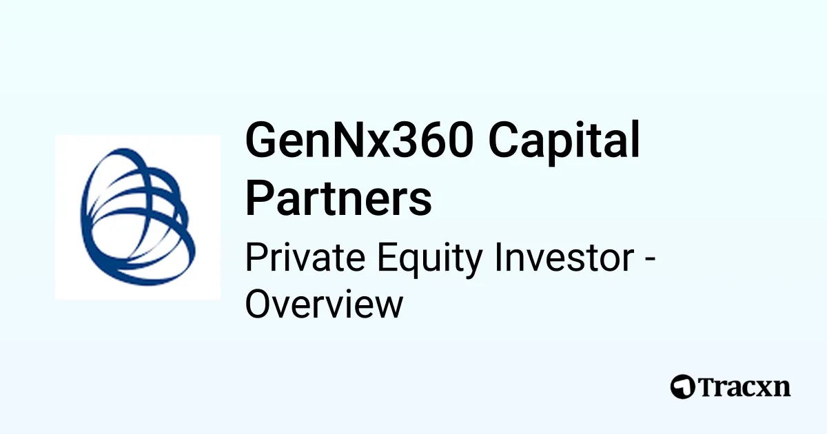 GenNx360 Capital Partners - 2025 Investor Profile, Portfolio, Team ...