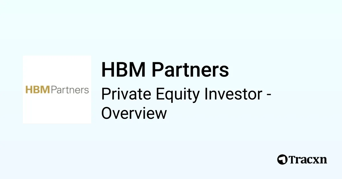 HBM Partners - 2026 Investor Profile, Portfolio & Team - Tracxn