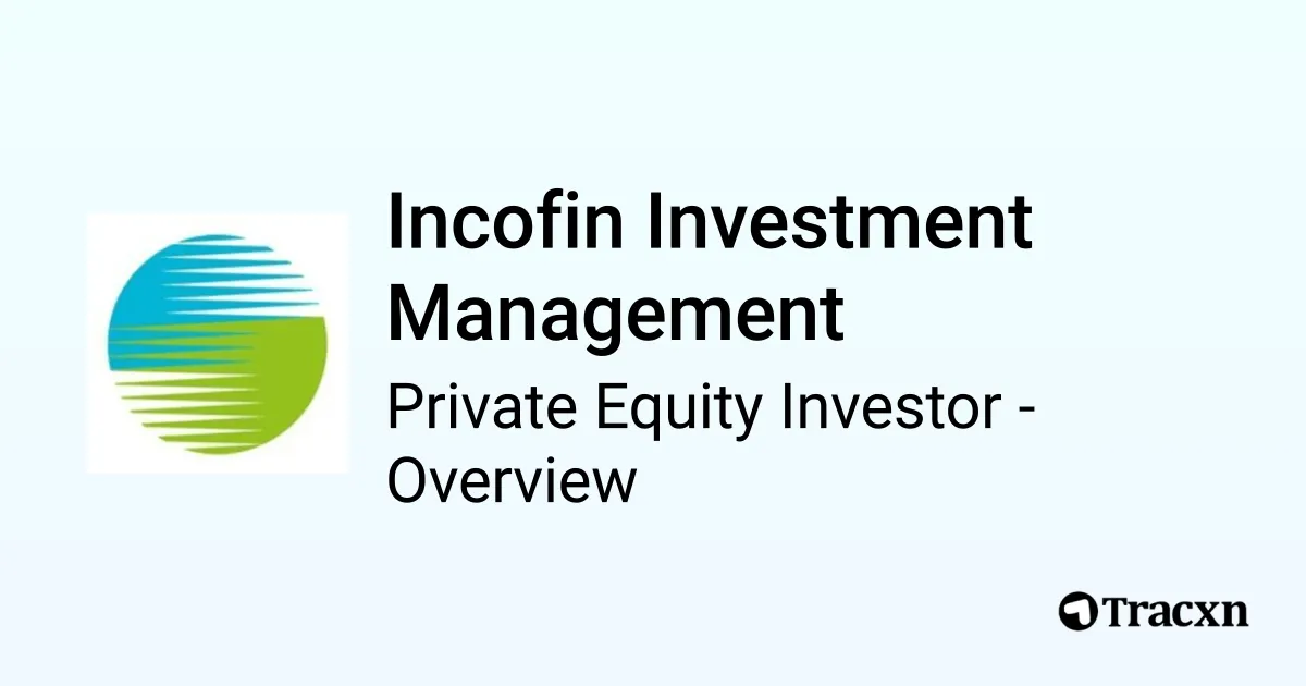 Incofin Investment Management - 2025 Investor Profile, Portfolio, Team ...