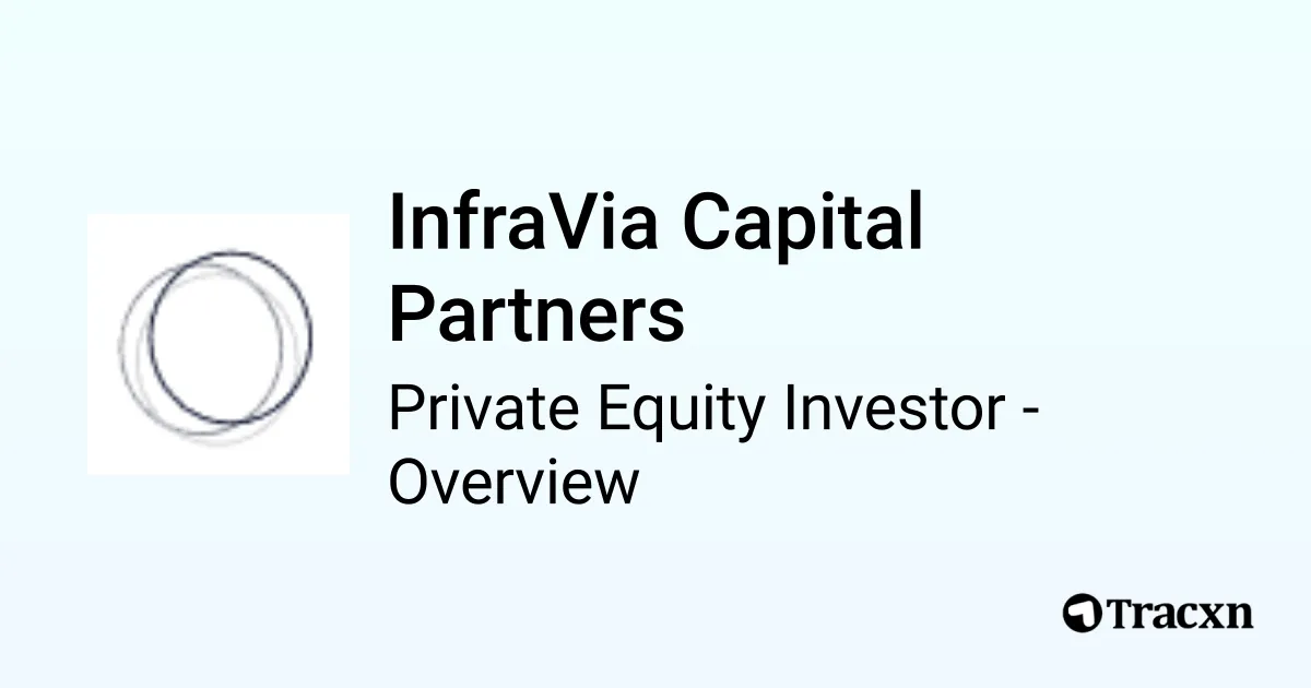 InfraVia Capital Partners - 2026 Investor Profile, Portfolio, Team ...