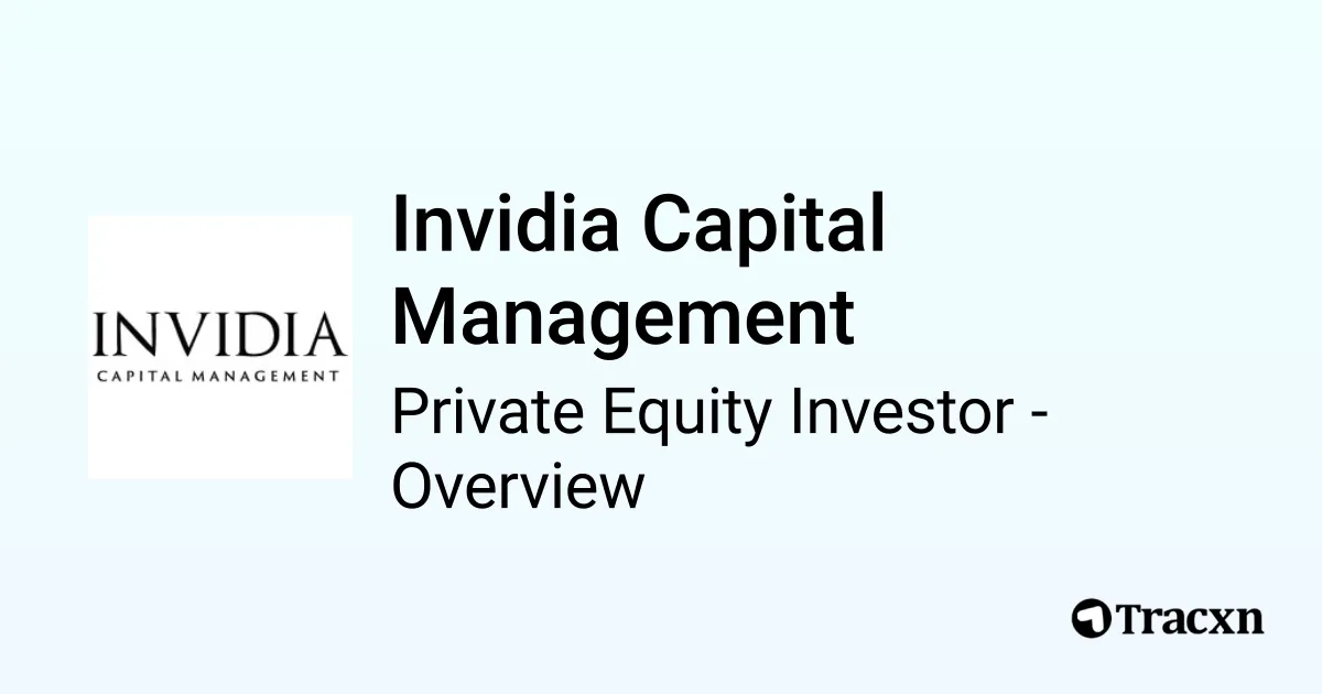 Invidia Capital Management - 2026 Investor Profile & Team - Tracxn