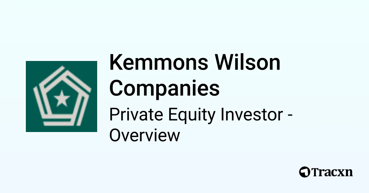 Kemmons Wilson Companies - 2026 Investor Profile, Portfolio, Team ...