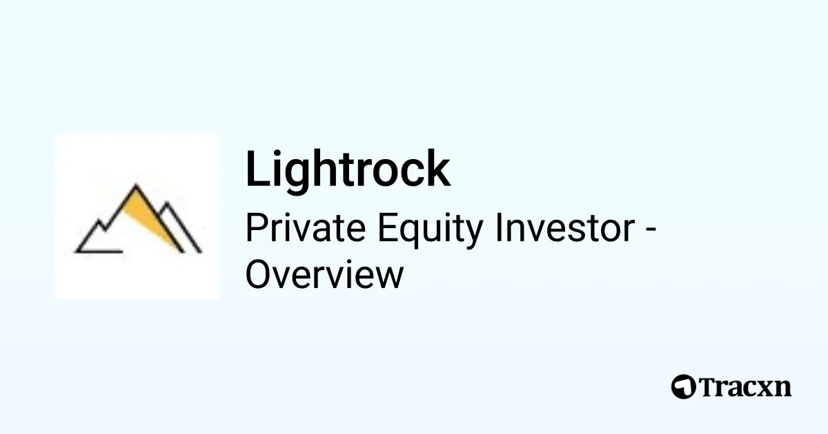 Lightrock - 2026 Investor Profile, Portfolio & Team - Tracxn